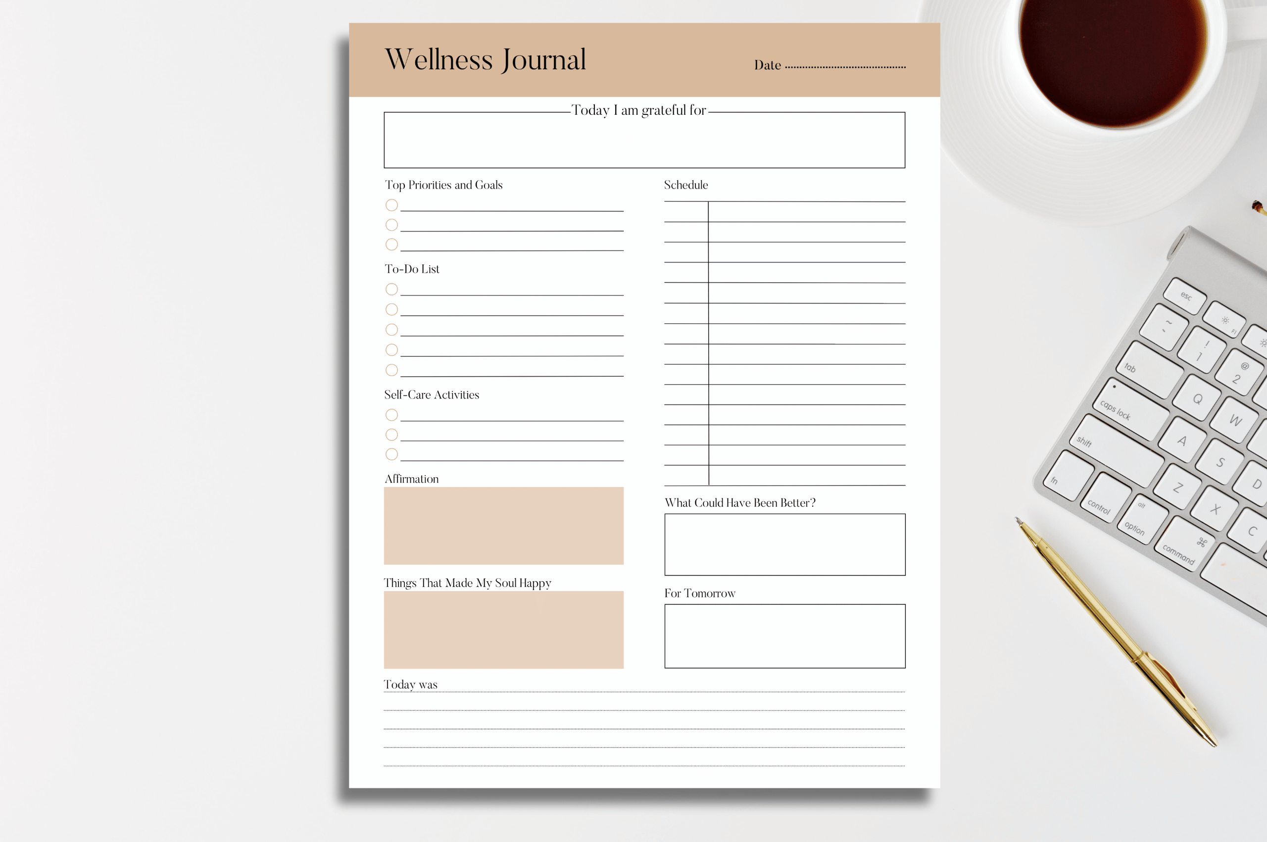 Mental Health Journal Dive Deep Journal 2025 - Guided Self-Reflection ...