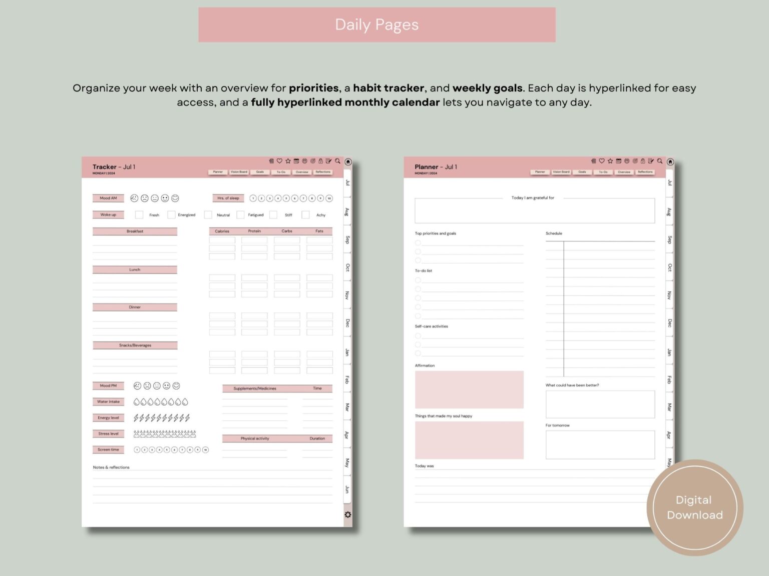 How to Organize a Personal Journal? - Sage and Sirius
